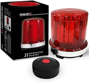 Fan Fever The Original Goal Light - Pro Hockey Red Light - Horn Sounds ...