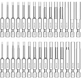 NAUIX 10 Piece Hex Head Allen Wrench Drill Bit Set, 1/4 Inch Hex Shank Metric Sizes 1.5mm to 8mm ...