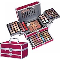 132 colores Kit de maquillaje todo en uno, Estuche profesional de maquillaje, Set de maquillaje ...