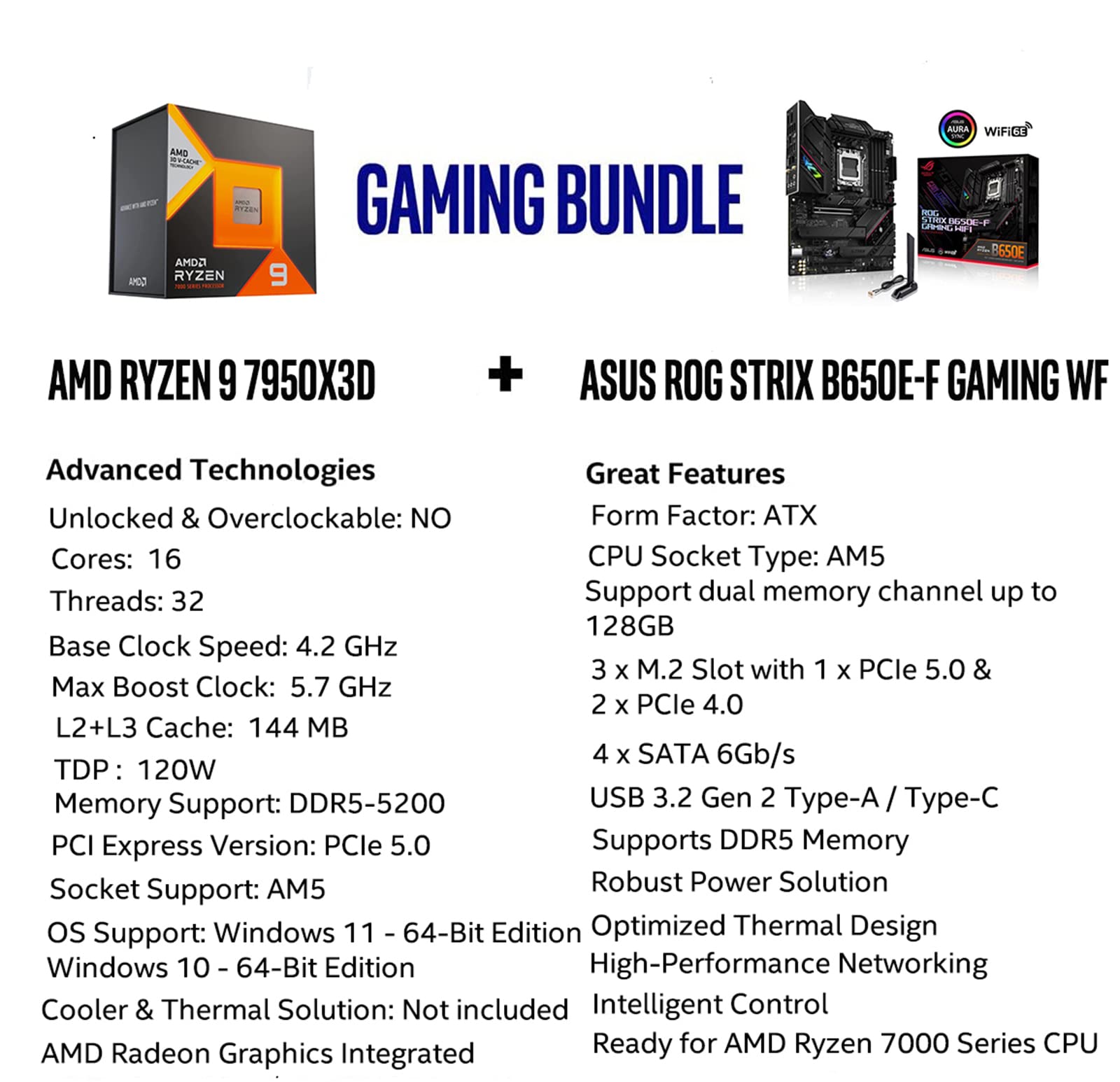 Mua INLAND Micro Center AMD Ryzen 9 7950X3D AM5 Unlocked Desktop ...