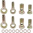 Amazon.com: OBQSNS 4 Set 12mm & 14mm Diameter Banjo Hose Barb Bolt Fittings,Metric Thread Banjo ...
