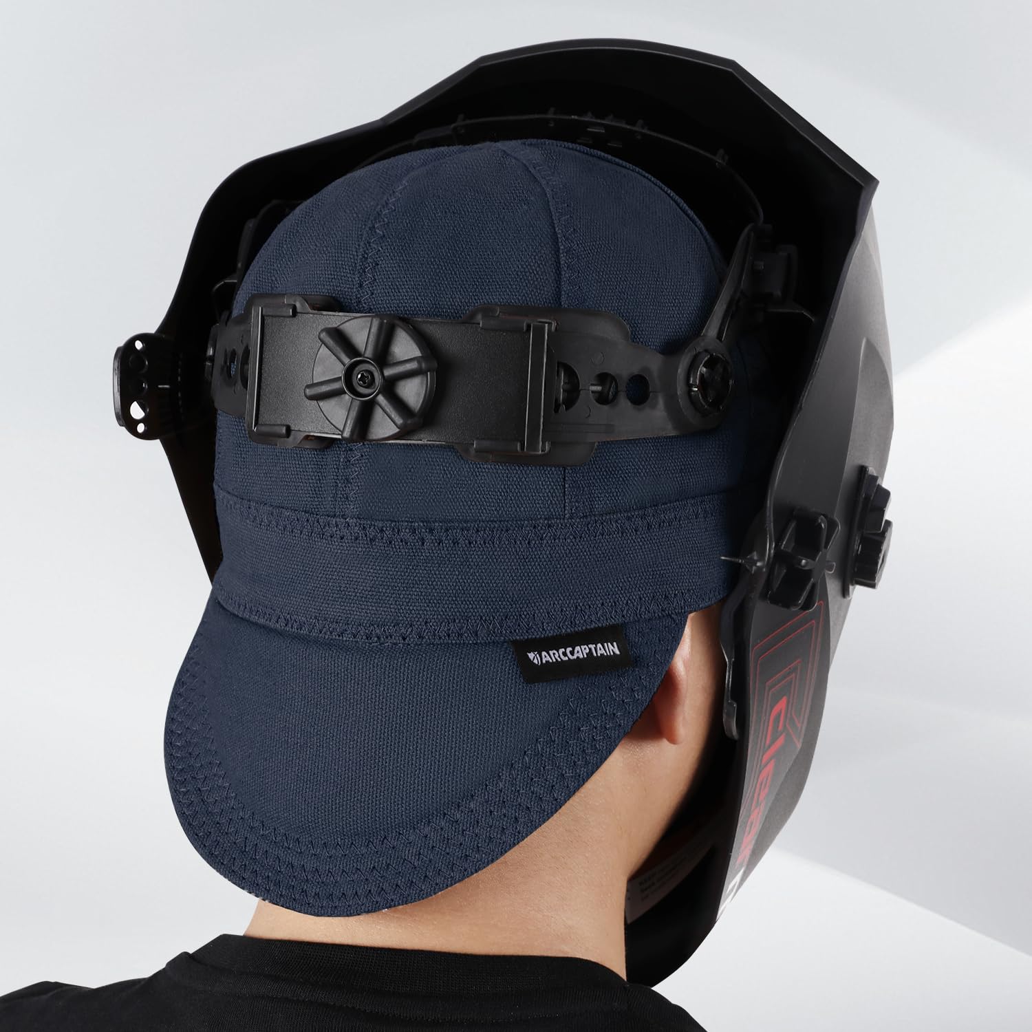 ARCCAPTAIN Reversible Welding Cap, 8 Panel Protective Welders Cap, 10 ...