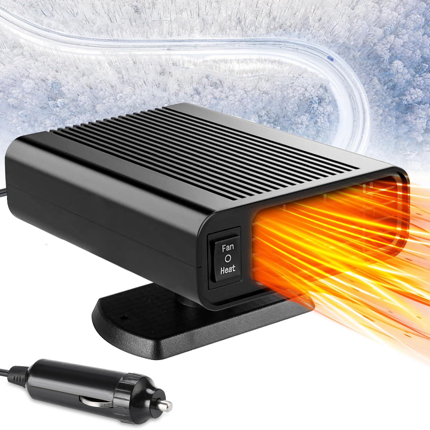 Portable Car Heater,2025 New Upgrade Car Heaters for Vehicle, 12V Car ...