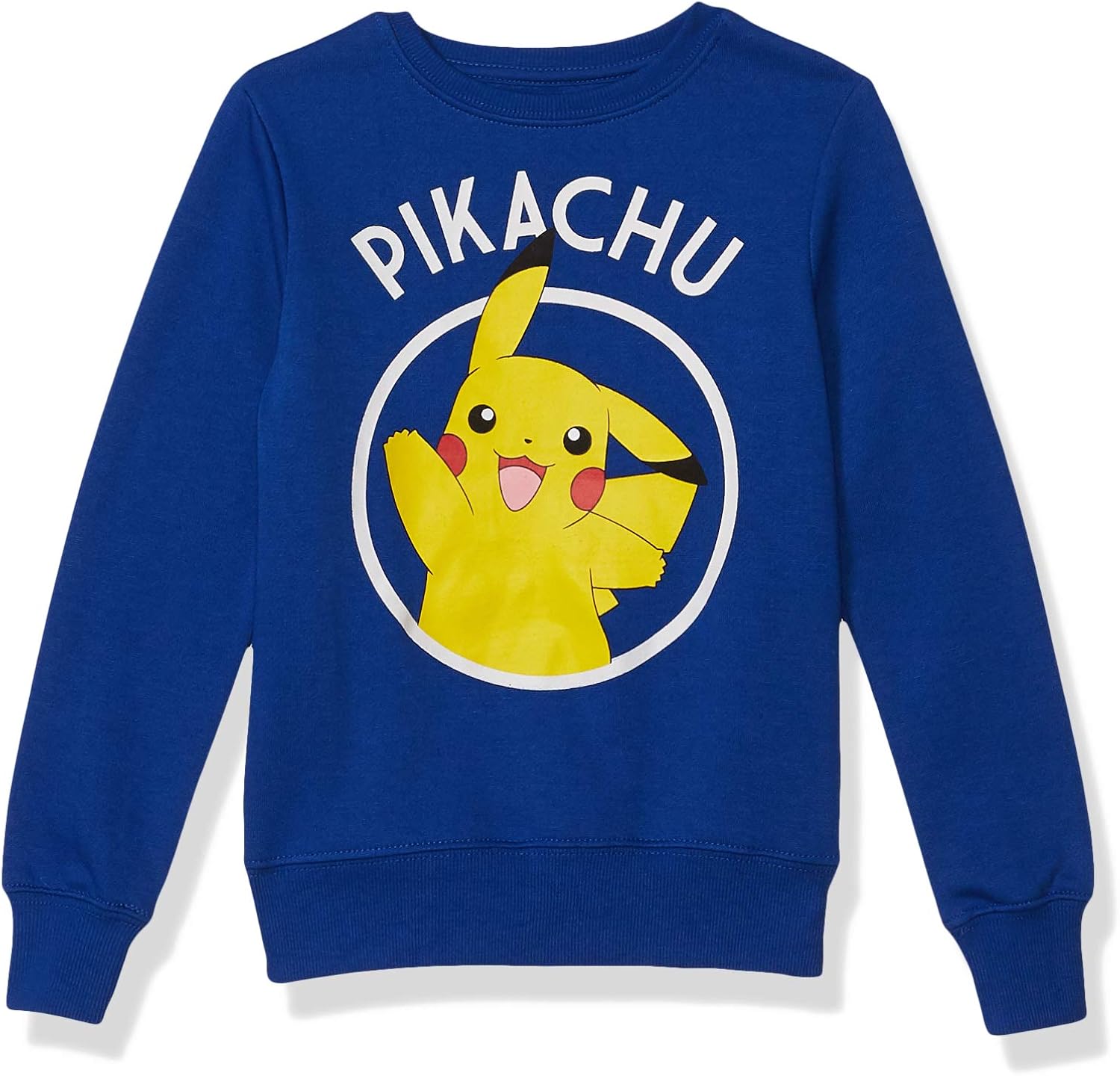 Pokemon Girls Sweatshirt, Pikachu/Royal, Medium: Amazon.co.uk: Clothing