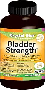 Amazon.com: Crystal Star Bladder Strength, 60 Vegetarian Capsules ...