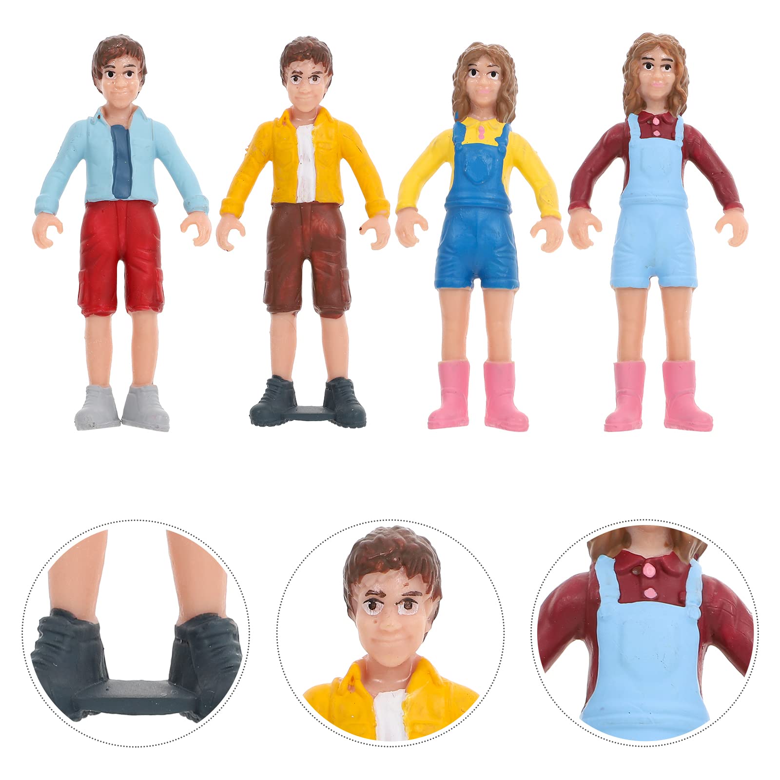 Mua Kisangel 1 Set Character Model Standing People Figures People Scale ...