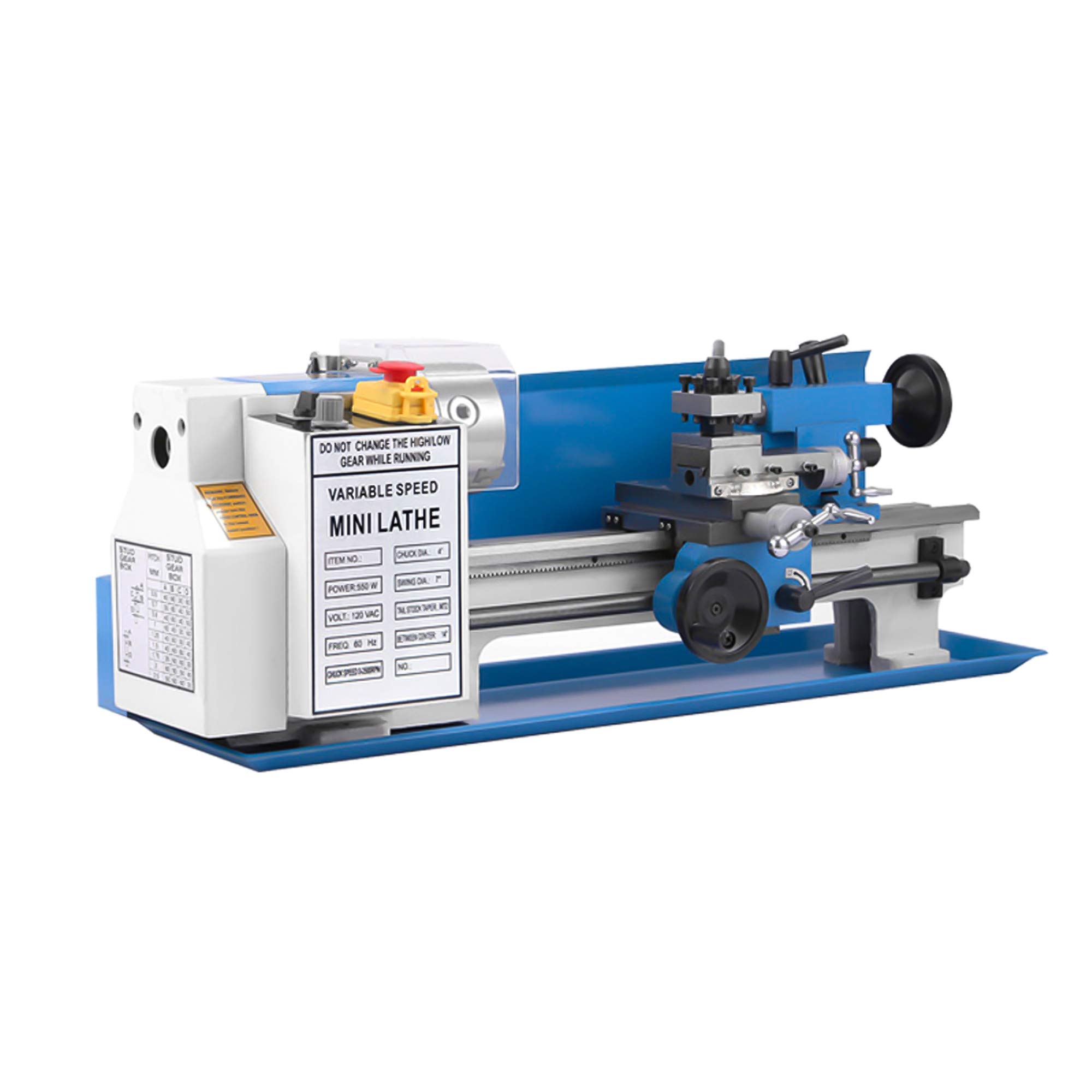 Mua Commercial 550W Multifunctional Electric Lathe Machine - 7x14 Inch ...