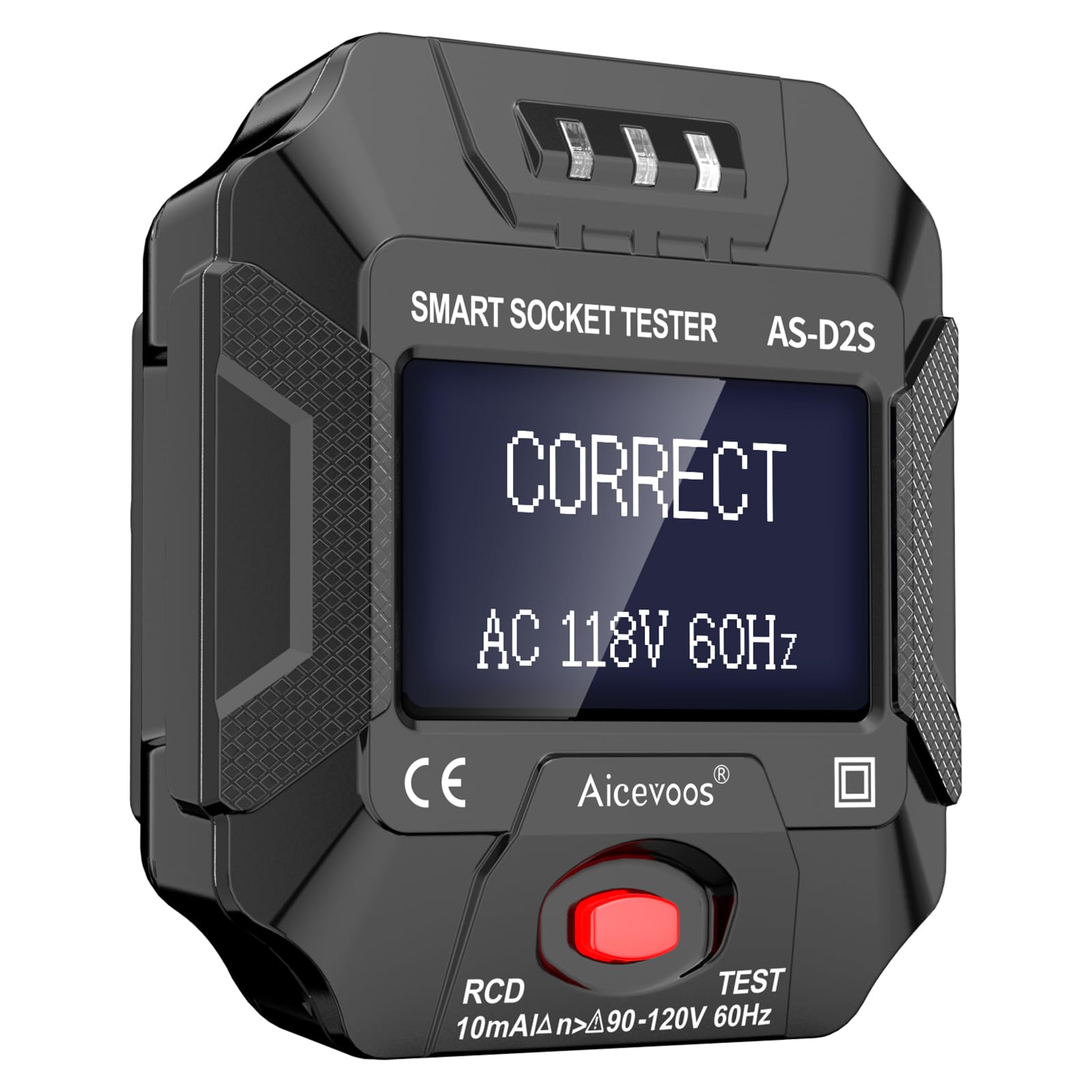 Mua Outlet Tester Electrical GFCI Trip Tester Receptacle Detector with ...