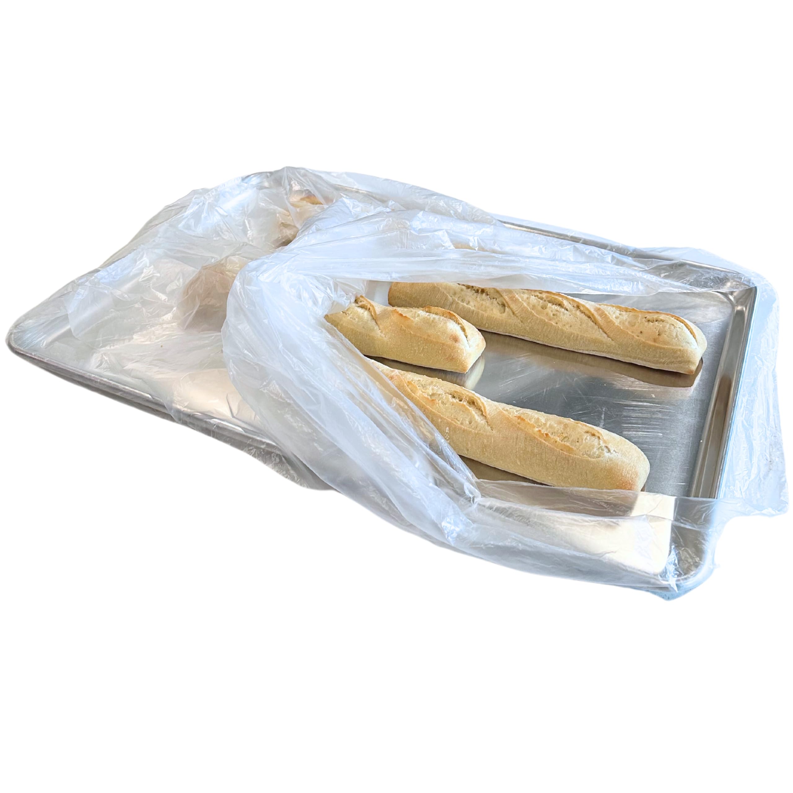FSE Bun Pan Covers, Sheet Pan Bags, 28" x 7" x 33", .5 Mil Thickness, (Case of 600 Covers) for ...