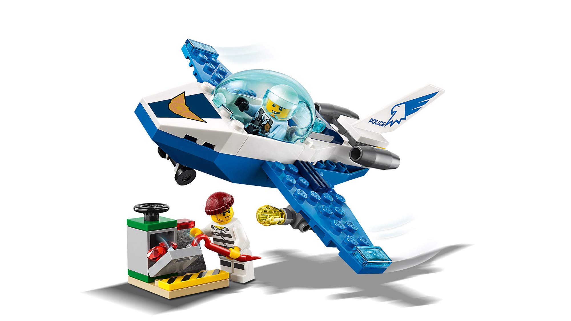 Mua LEGO City Sky Police Jet Patrol 60206 Building Kit (54 Pieces) trên ...