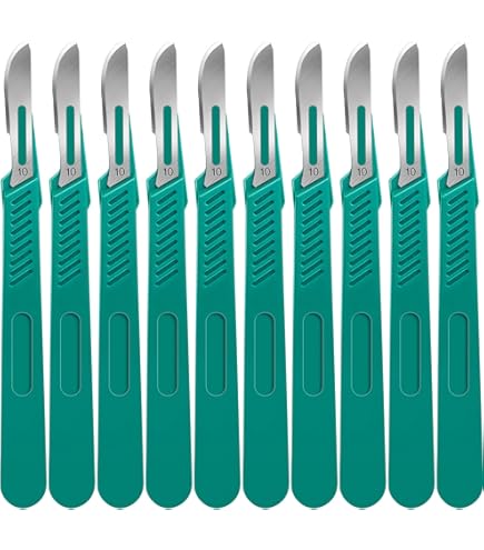 Scalpel Blades Cynamed Premium Disposable Scalpel W/Retractable Blade ...