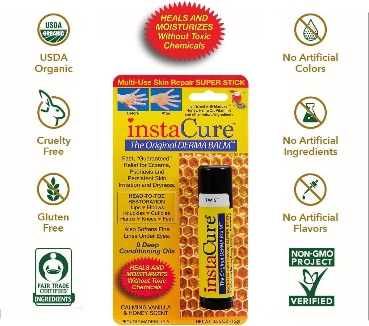 Mua Original Derma Balm Jumbo-Sized Skin Repair Stick w/Manuka Honey ...