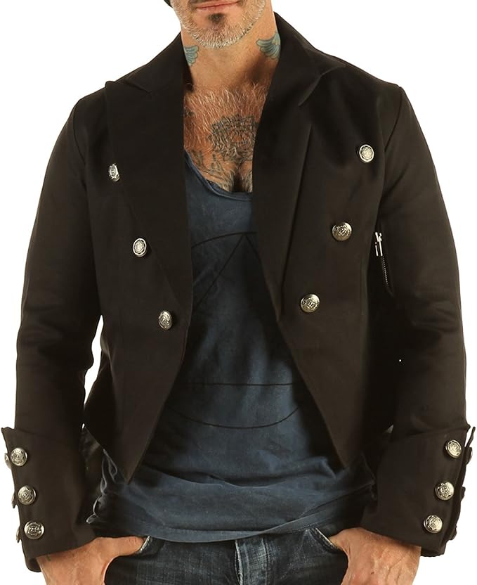 Men's Steampunk Coats, Jackets, Suits