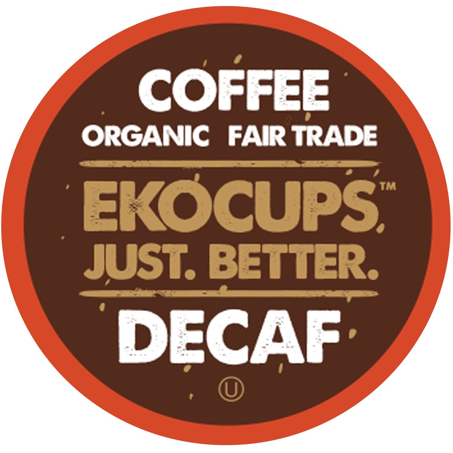 EKOCUPS Artisan Organic Light Gourmet Coffee, medium roast, in ...