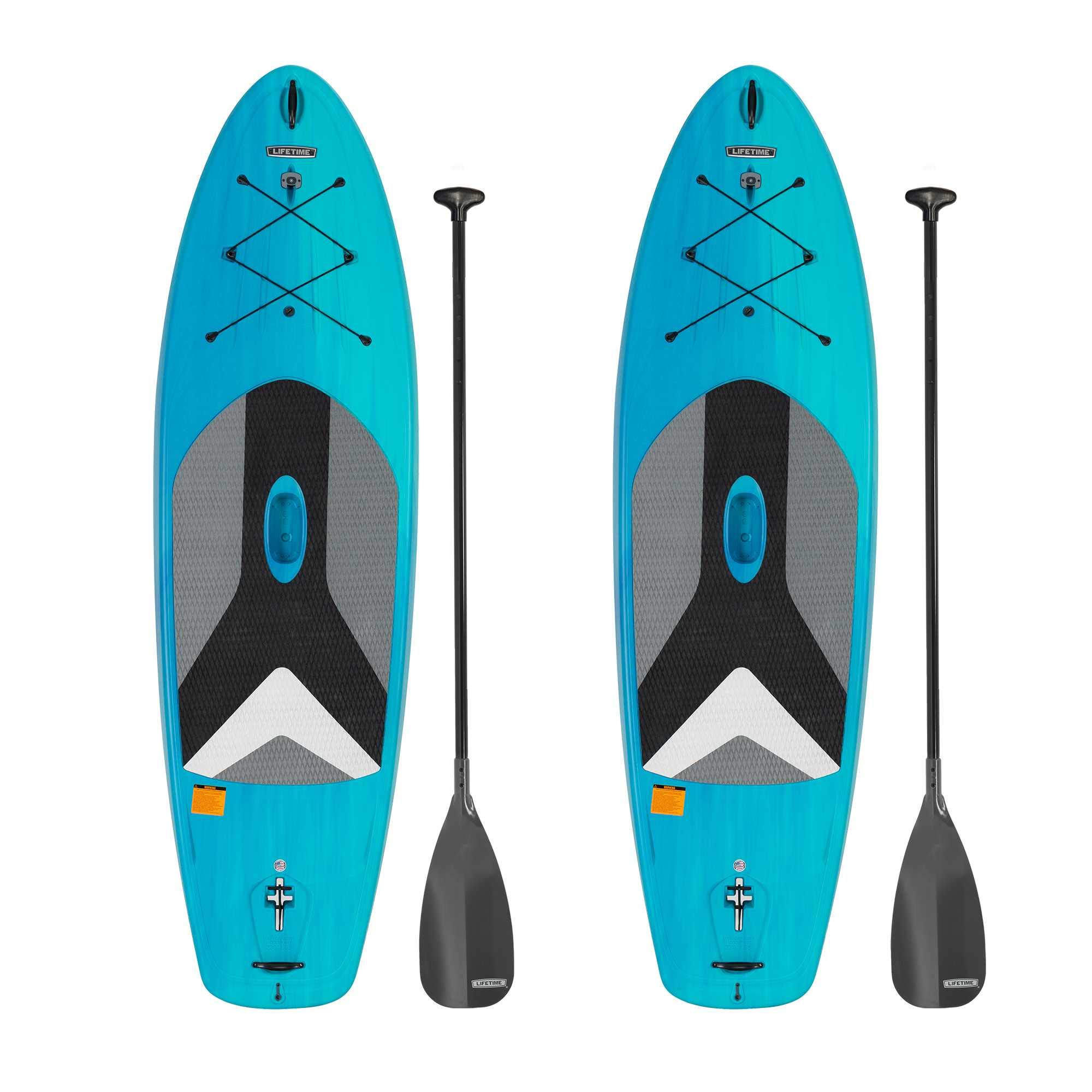 Lifetime 91014 Horizon 100 Stand-Up Paddleboard, 2 Pack, Paddles ...