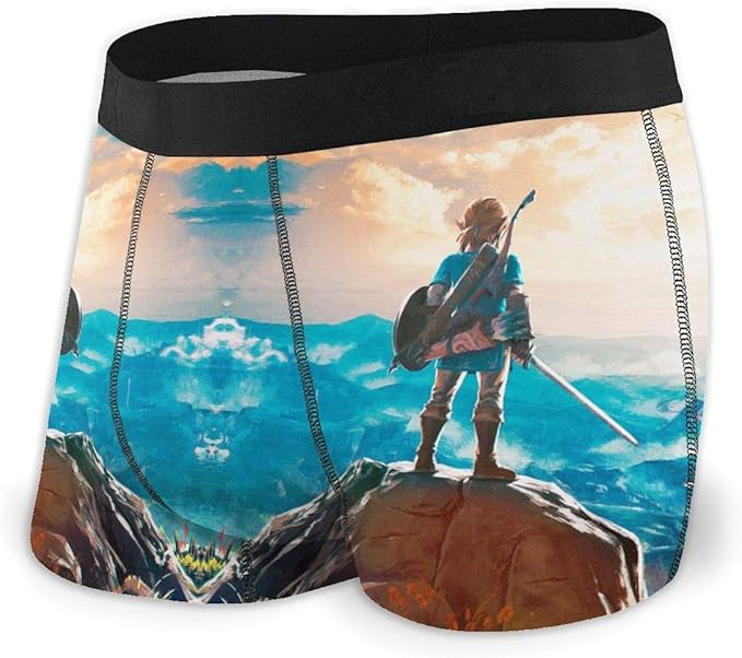 The Legend of Zelda Breath of The Wild Sky Herren-Unterwäsche, Stretch ...