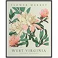 Amazon.com: West Virginia Art Print, West Virginia Poster Wall art ...
