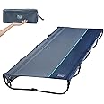 Amazon.com: TIMBER RIDGE Lightweight Aluminum Camping Cot, 20-Second Quick Set-Up Folding Cot ...