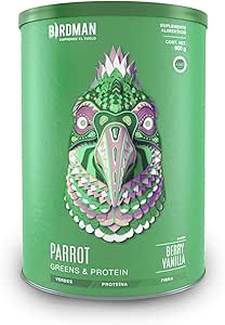 Birdman Parrot Greens & Protein Super Alimento, Colacion De Verdes ...