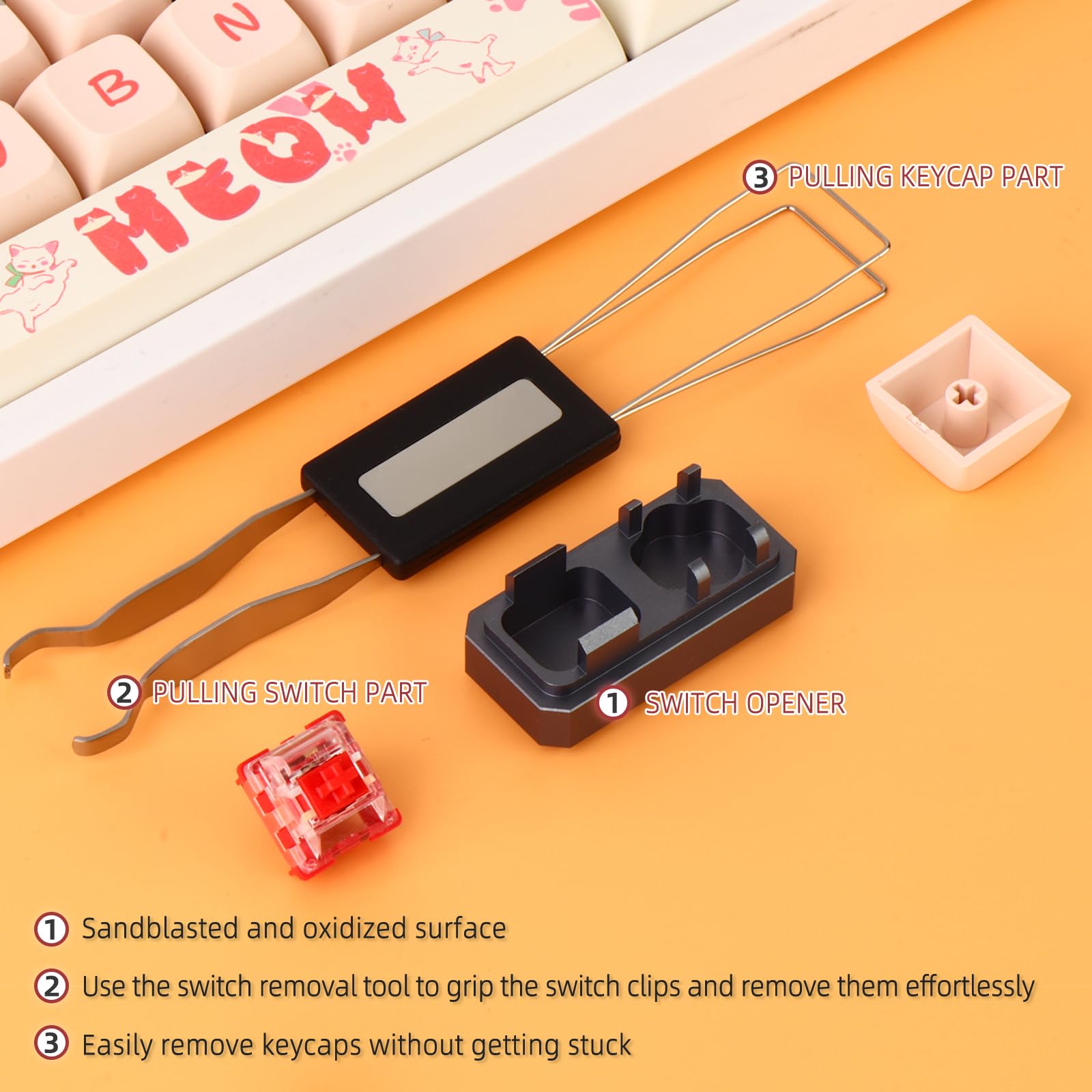 Mua YIMAGUJRX Keyboard Lube Kit with Switch Opener, Keycap Puller ...