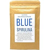 Amazon.com: Sky Blue Spirulina - Real Blue Phycocyanin - Deep Blue Food ...