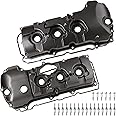 Amazon.com: HSPSWIFTER Aluminum Valve Cover Compatible with 2014-2019 Ford Flex 2015-2019 Ford ...