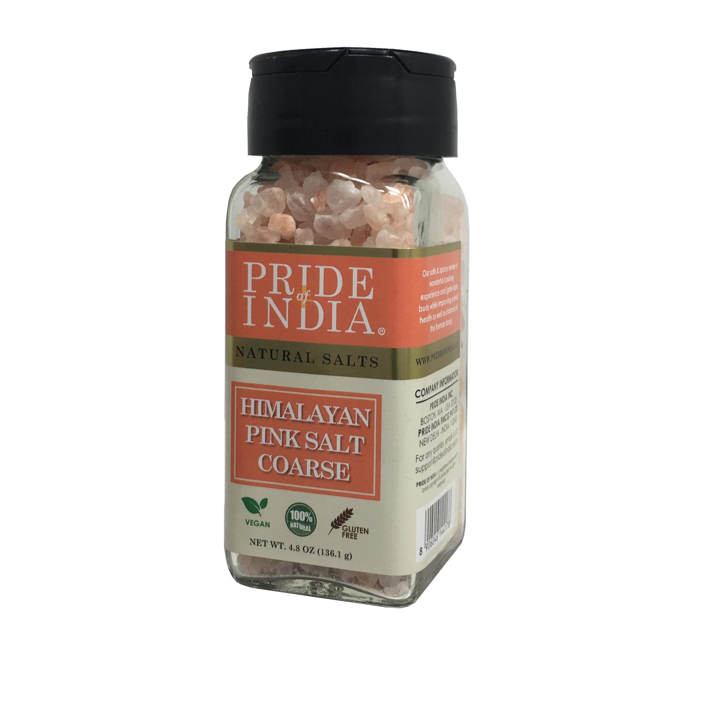 Pride Of India Pure Himalayan Pink Salt | Enriched w/ 84+ Natural ...