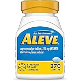 Amazon.com: Aleve Caplets, Naproxen Sodium 220 mg (NSAID), Pain ...
