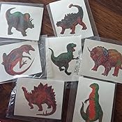 Amazon.com: Fun Express Cool Dinosaur Tattoos (6 Dozen): Toys & Games