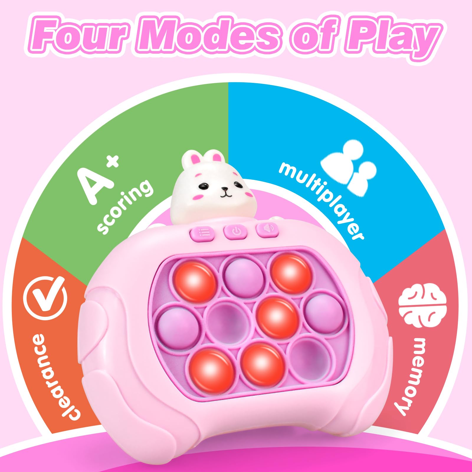 Mua Light Up Pop It Game Quick Push Game, Stress Relief Whack A Mole ...