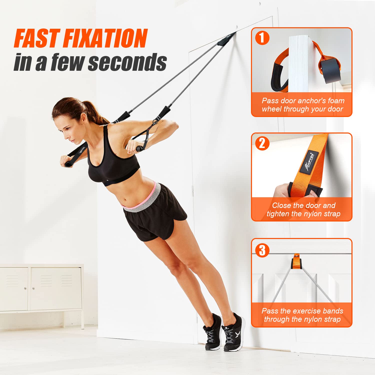 Mua Door Anchor for Resistance Bands, Home-Gym Workout Exercise Bands ...