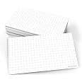 Amazon.com : 321Done Graph Ruled Index Cards (Set of 50) 3" x 5", Grid ...