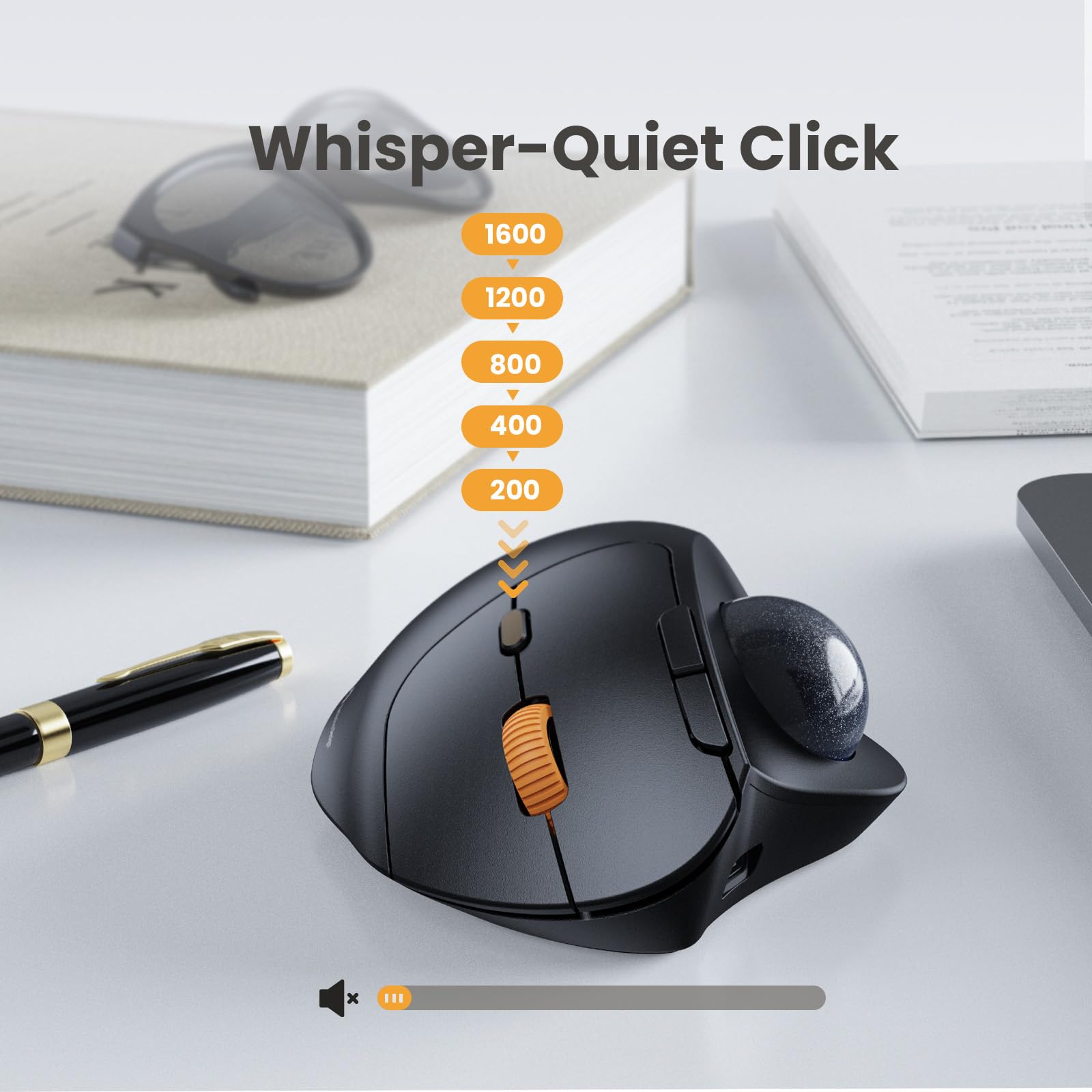 Mua ProtoArc Wireless Trackball Mouse, EM04 Ergonomic Bluetooth ...