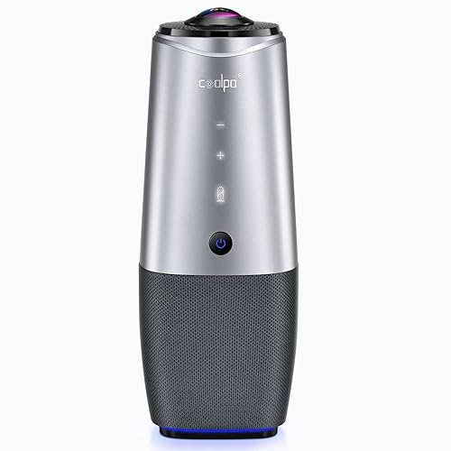 Webcam, 360 Video Conference Camera, 4K All-in-one Conference Room ...