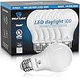 Great Eagle A19 LED Light Bulbs 100 Watt Equivalent - UL Listed - Daylight 5000K LED Light Bulbs ...