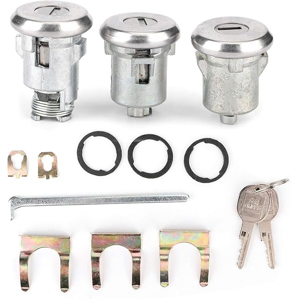 Subaru Lock Replacement Subaru Door & Trunk Lock Set - 3 Piece Key And ...