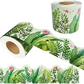 Amazon.com: Whaline 32.8 Ft Summer Bulletin Board Borders Tropical Palm ...