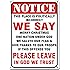 Politically Incorrect Area Warning Sign: Christopher Devane ...
