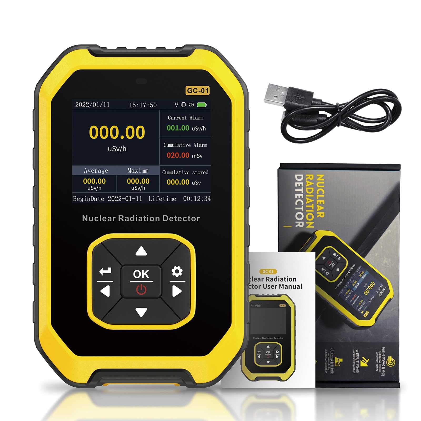 Mua Radiation Measuring Instrument, Geiger Counter, Nuclear Radiation ...