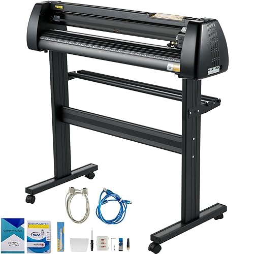 VEVOR Line Free Vinyl Cutter Machine, 720mm Vinyl Printer, 28 inch ...