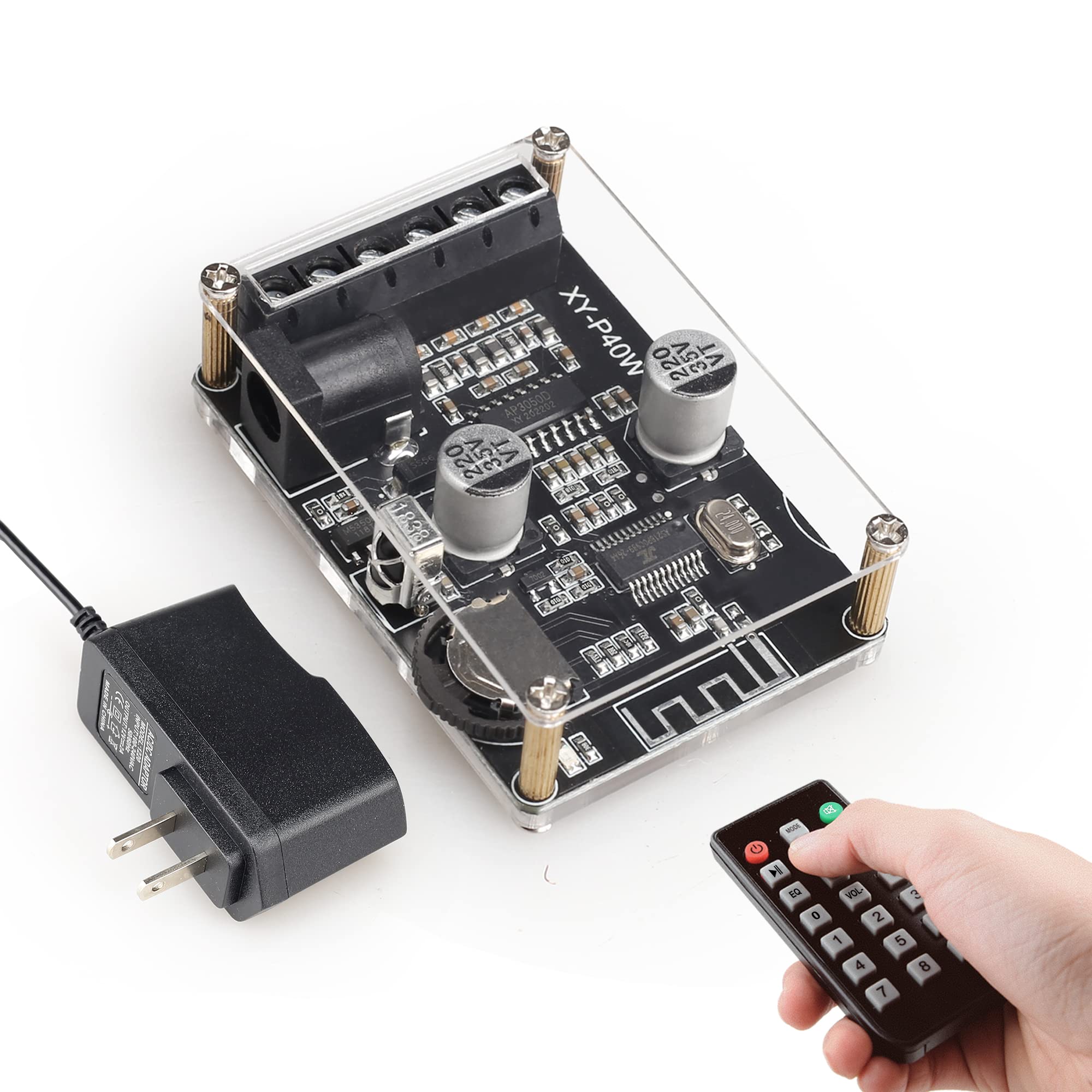 Mua XY-P40W Bluetooth Power Amplifier Board with A 12V/2A DC Power ...