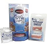 Amazon.com: Instant Smile Comfort Fit Flex Teeth - Upper and Lower ...