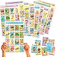 Amazon.com: Jumbo Size Mexican Loteria Fiesta Game Set in Spanish, for ...