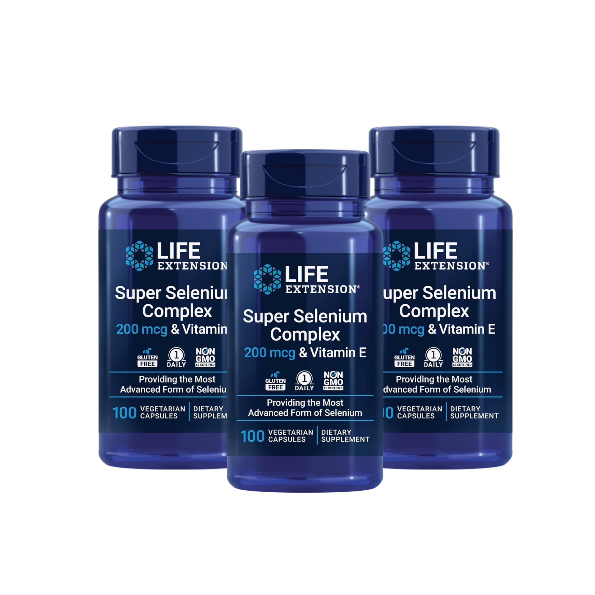 Mua Super Selenium Complex 200 mcg & Vitamin E, 100 Vegetarian Capsules ...