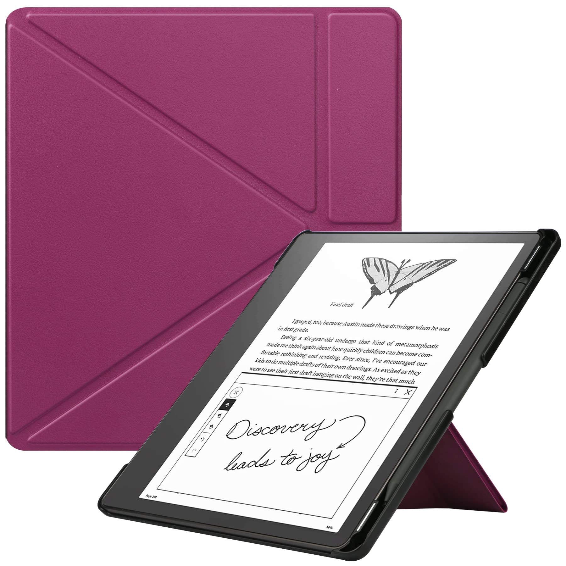 KuRoKo Slimshell Case for Kindle Scribe (2024/2022 Released), Premium ...