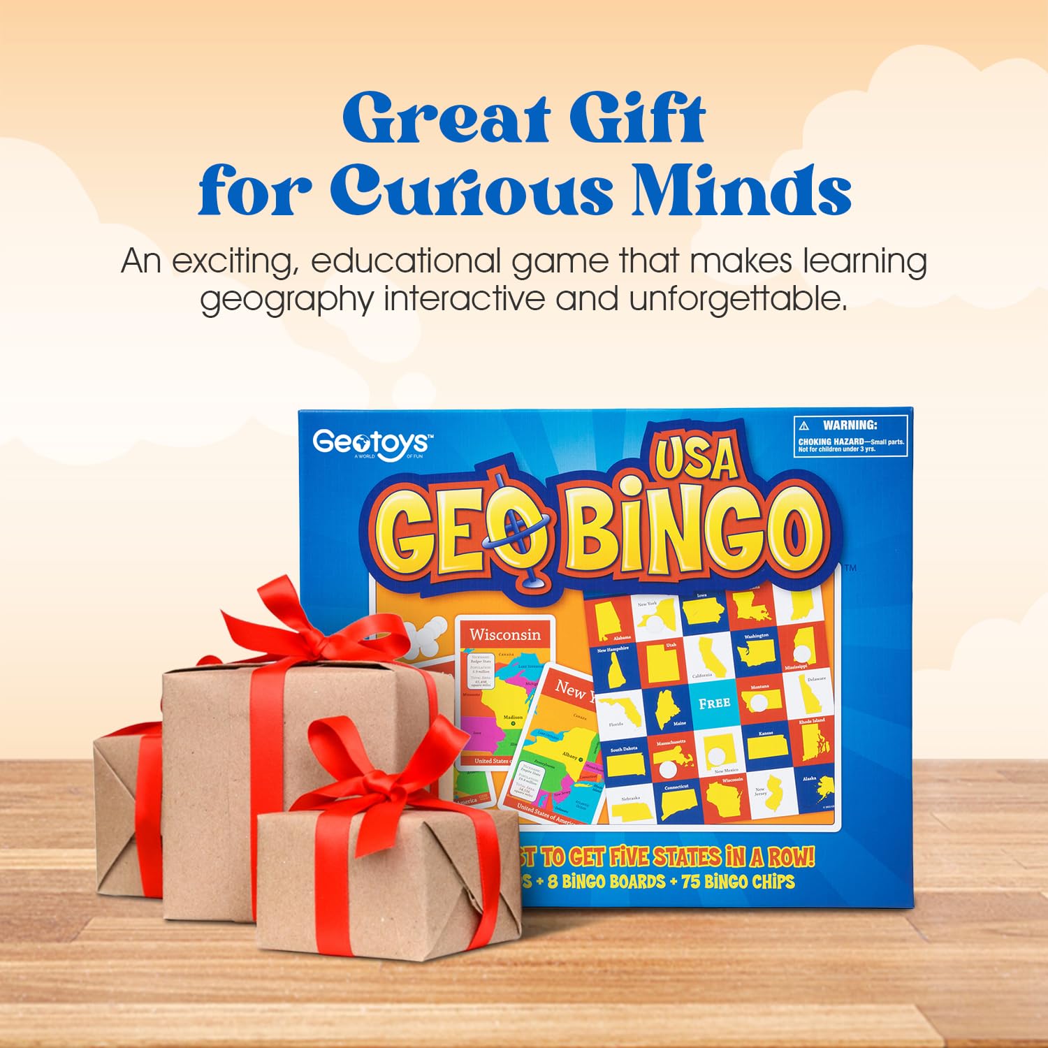Mua GeoToys GeoBingo, USA Bingo for Kids, Geography Game for Home ...