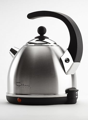 Ottoni Fabbrica Italian Top Kettle "Fjord Nero" 2400W 1,7 L: Amazon.co ...