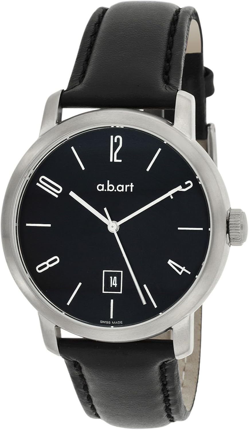 a.b.art Herren-Armbanduhr Analog Automatik Leder MA102: Amazon.de: Uhren