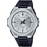 Amazon.com: Casio Men's Stainless Steel Quartz Resin Strap, Black, 22 ...