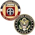 Amazon.com: U.S. Army Fort Bragg 82nd Airborne Division Challenge Coin ...